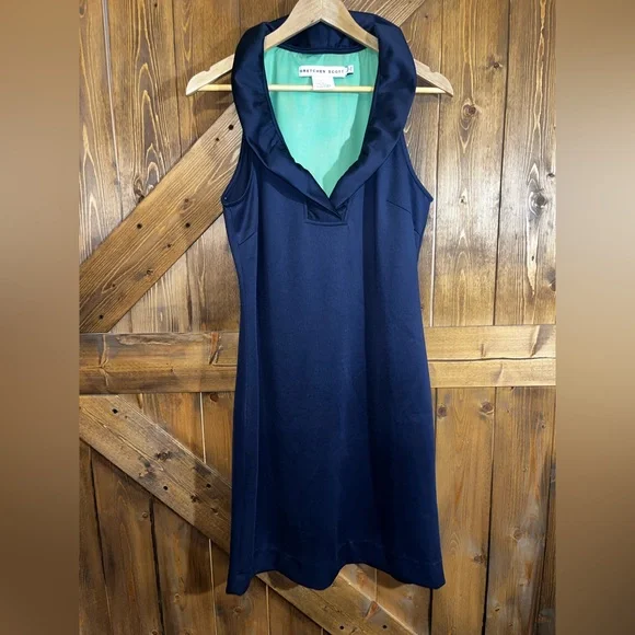 Gretchen Scott Sleeveless Crew Neck Sweater Dress size Large